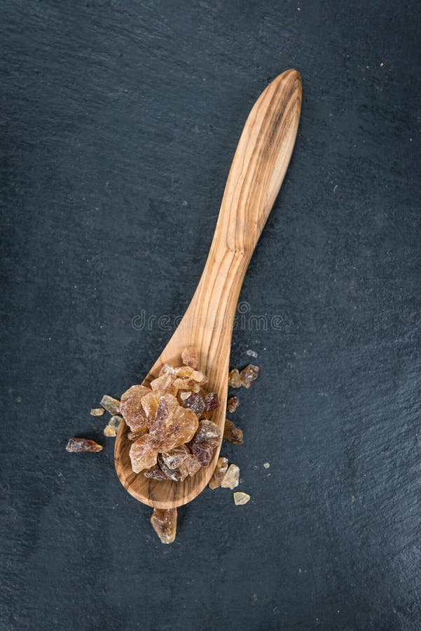 Slate Slab with Brown Rock Candy Stock Photo - Image of crystallized ...