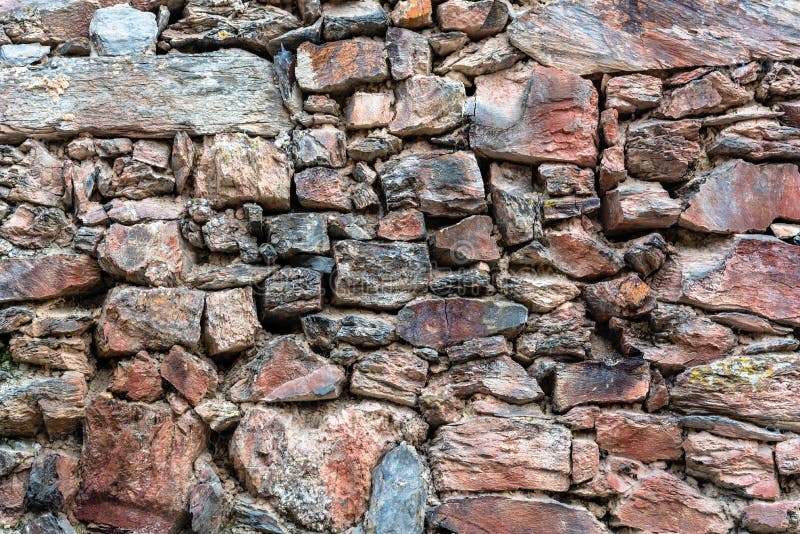 Slate Slabs Texture Background. Pattern of Black Slate Wall Stock Photo ...