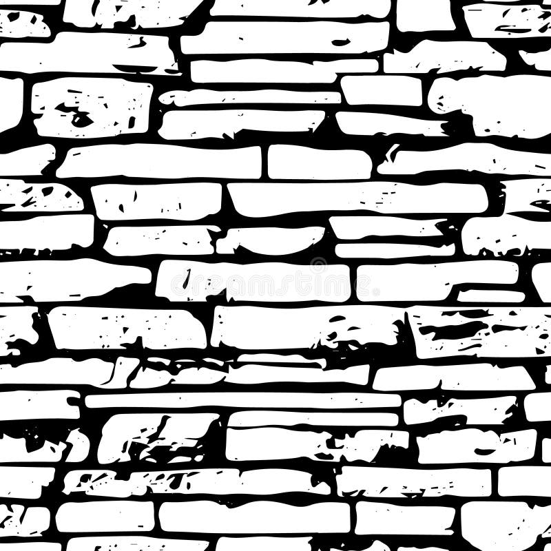 Slate Stone Masonry. Vector Seamless Pattern Stock Vector ...