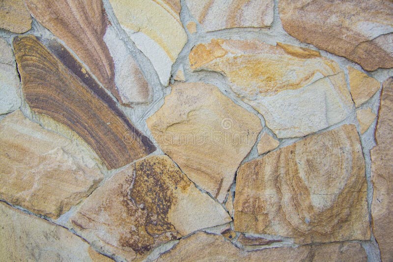 Slate Stone Wall Texture Irregular Bricks Stock Image - Image of house ...