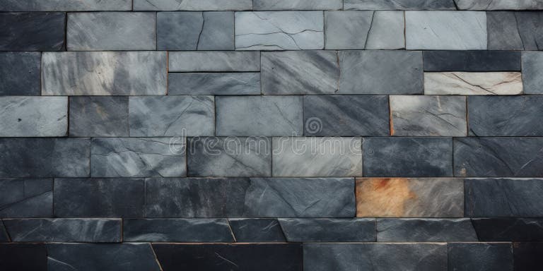 Slate Tile Pattern Background Stock Image - Image of background ...
