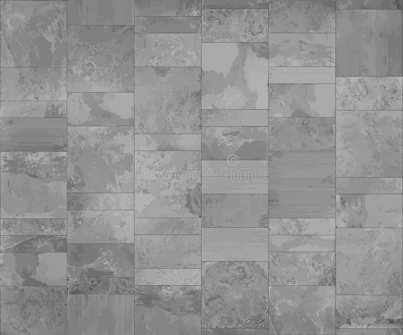 Slate Tile Ceramic, Seamless Texture Displace and Bump Map for 3D ...