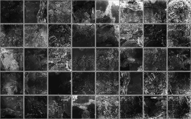Slate Tile Seamless Texture, Vector Graphic Stock Vector - Illustration ...