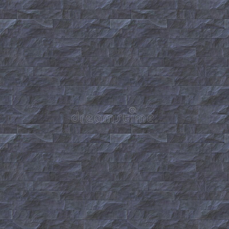Slate Wall Seamless Pattern Stock Illustration - Illustration of ...