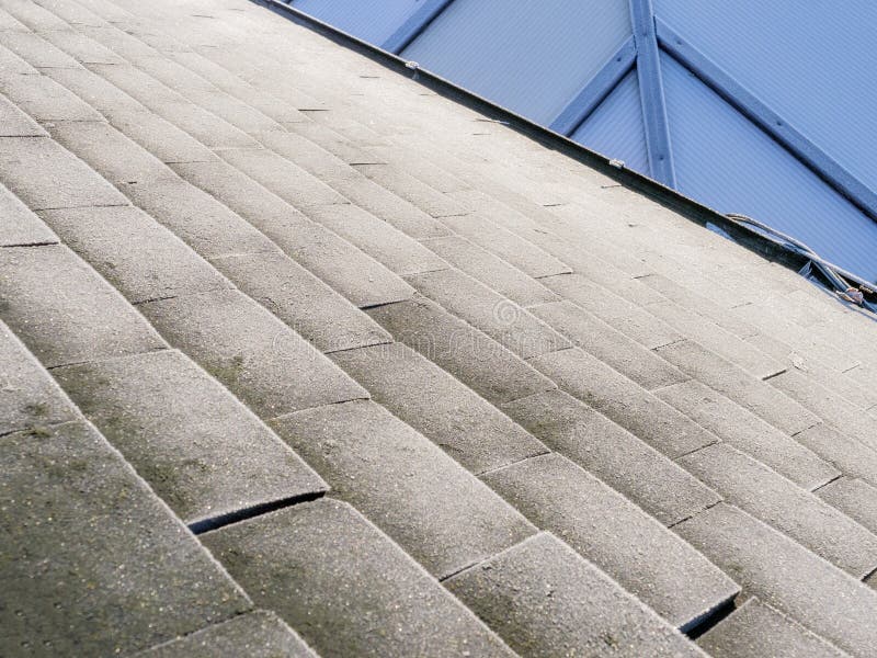 Slates stock image. Image of maintenance, material, snow - 28841389