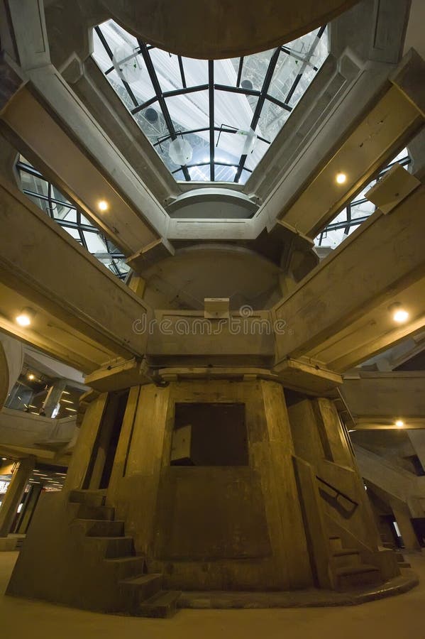 Slaughterhouse buildings stock image. Image of stairs - 16847879