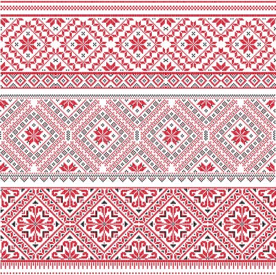 Slavic pattern stock vector. Illustration of national - 32433149
