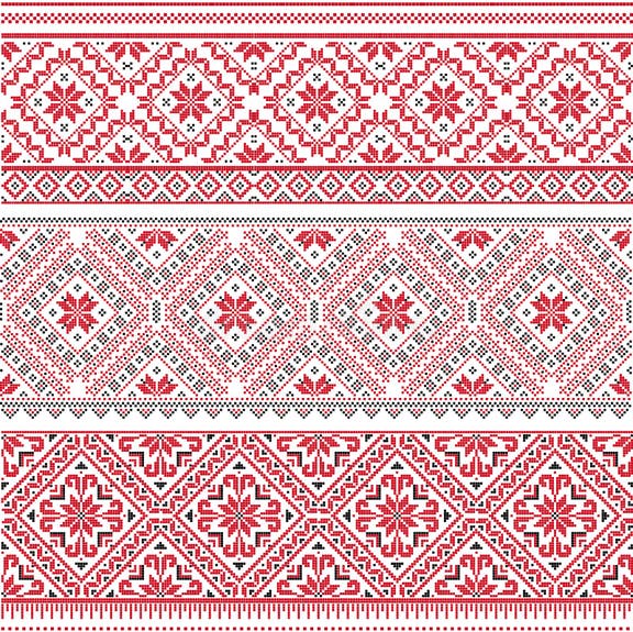 Slavic pattern stock vector. Illustration of national - 32433149