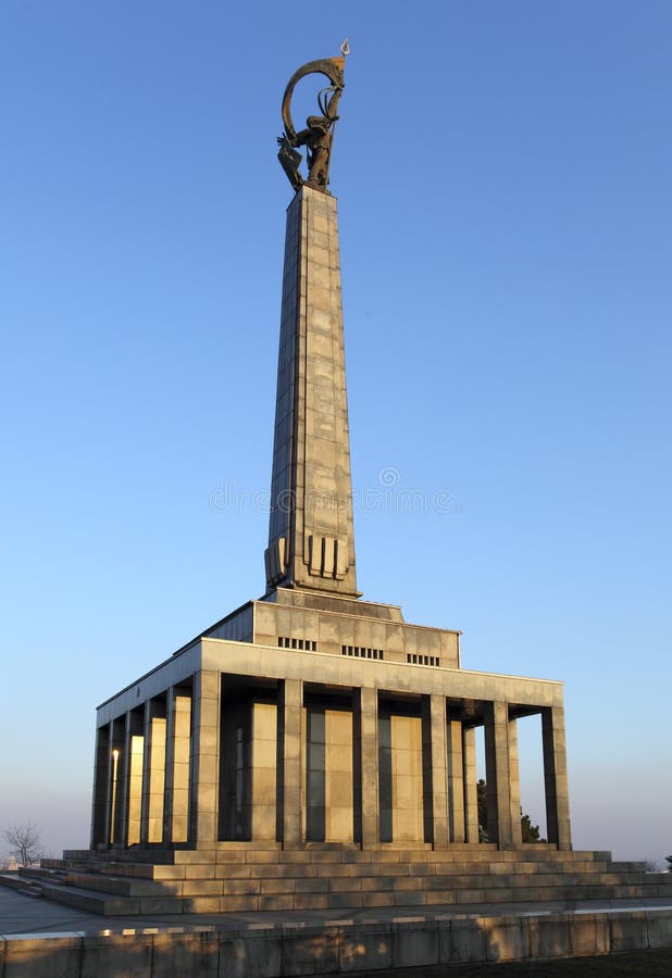 Slavin - Memorial Monument and Cemetery Stock Photo - Image of lookout ...