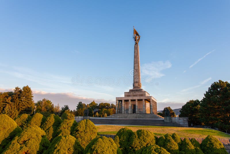 Slavin memorial stock image. Image of bridge, historical - 64353671