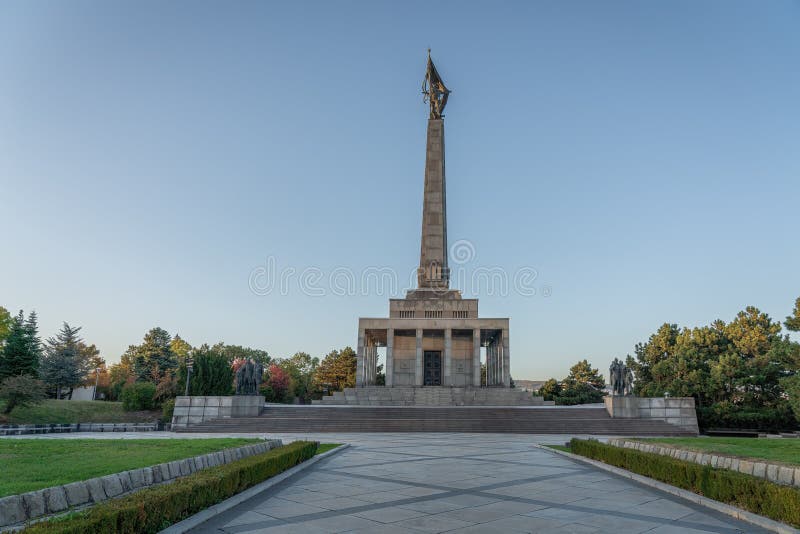 Slavin War Memorial - Bratislava, Slovakia Editorial Photo - Image of ...