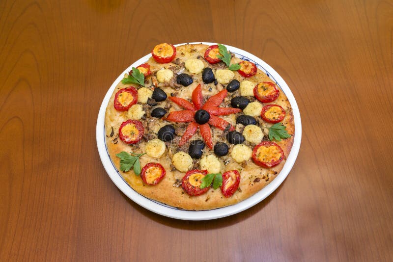 Slavonian wheaten bread stock photo. Image of braid, decorated - 27832706