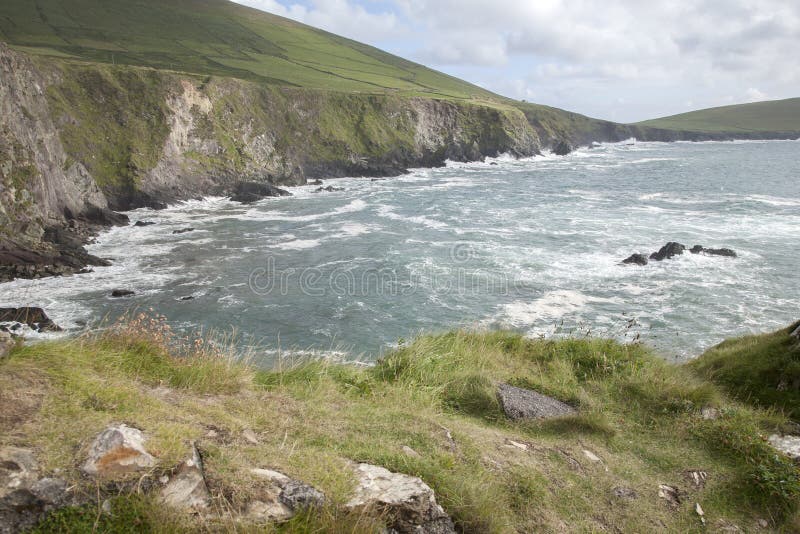 Slea Head in Dingle Peninsula, Ireland Stock Image - Image of ...