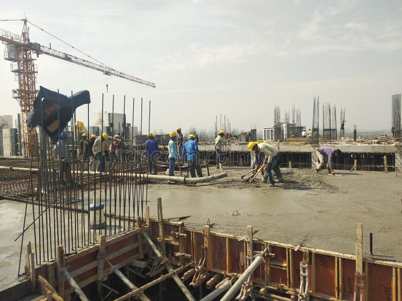 Sleb Casting with Lebour and Maseon Editorial Image - Image of india ...