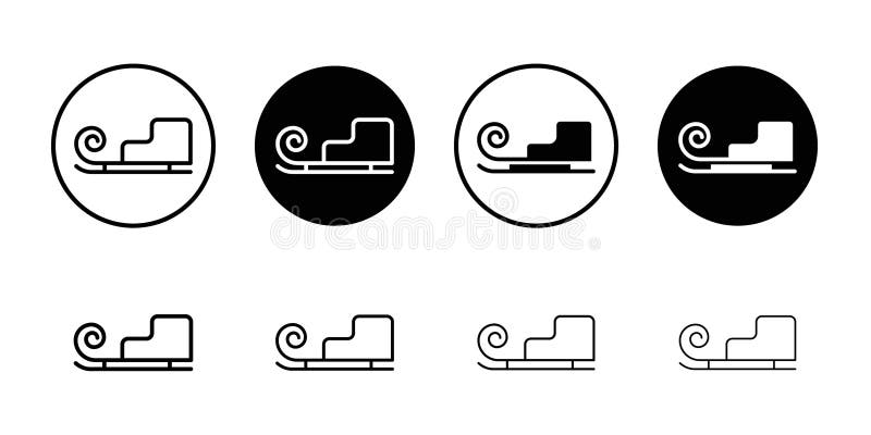 Sled Icon Stock Illustrations – 8,113 Sled Icon Stock Illustrations ...