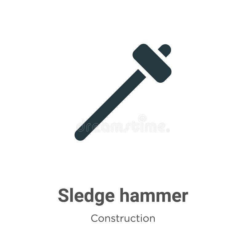 Sledge Hammer Vector Stock Illustrations – 1,049 Sledge Hammer Vector ...