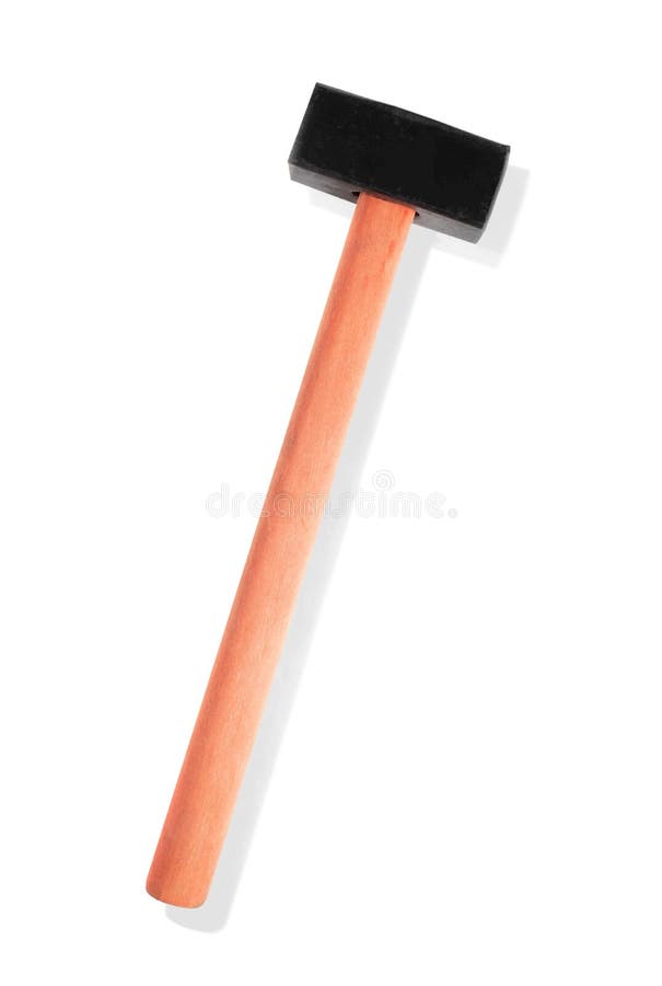 Sledgehammer Construction Tool on Isolate White Background Stock Image ...