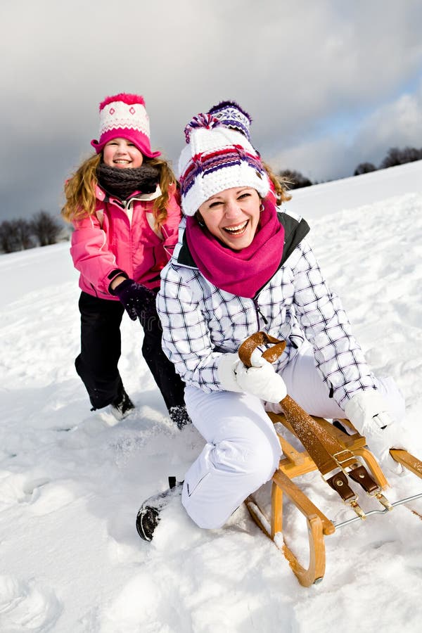 Sledging stock photo. Image of mountains, people, activity - 23039814