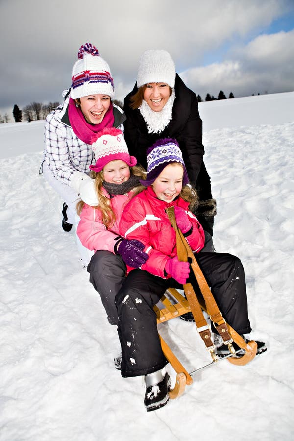 Sledging stock image. Image of sled, people, competition - 23039969