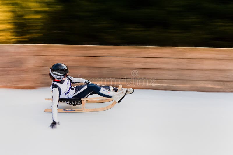 Sledging editorial stock photo. Image of athletes, sport - 62754548