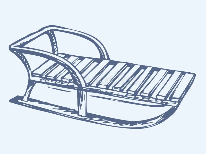 Slee Vector tekening vector illustratie. Illustration of seizoen - 66713917