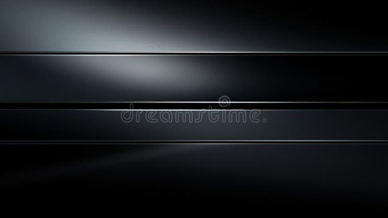 Sleek Abstract Dark Background with Subtle Metallic Stripes and Soft ...