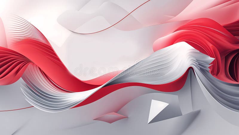 Sleek Abstract Hero Background - Bold Vibrant Website Design Stock ...