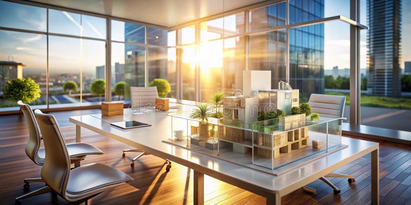 Sleek Architectural Models Showcase Modern Design Principles in a ...