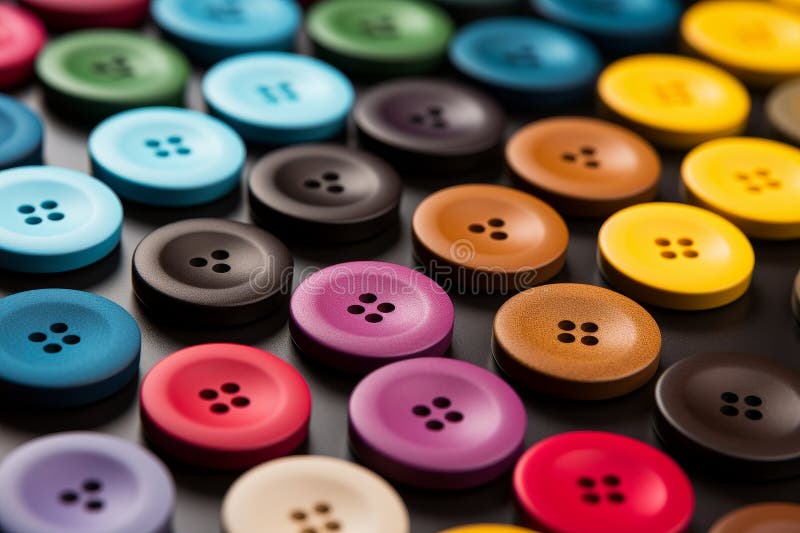 Sleek Background Highlighting an Assortment of Button Styles for ...