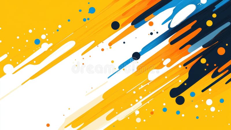 Sleek Banner Design Featuring Abstract Speed Lines and Halftone ...