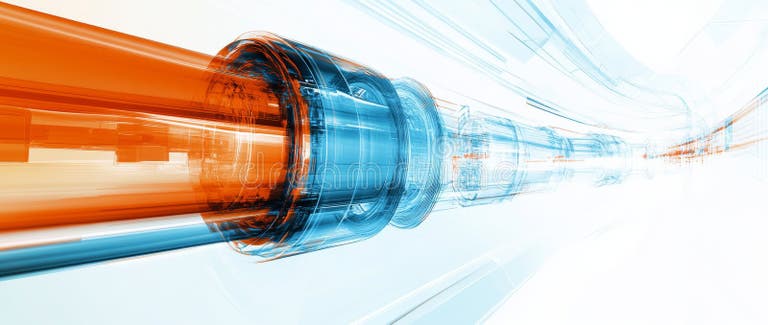 A Sleek Banner Template Featuring CAD Designs and Engineering Tools in ...