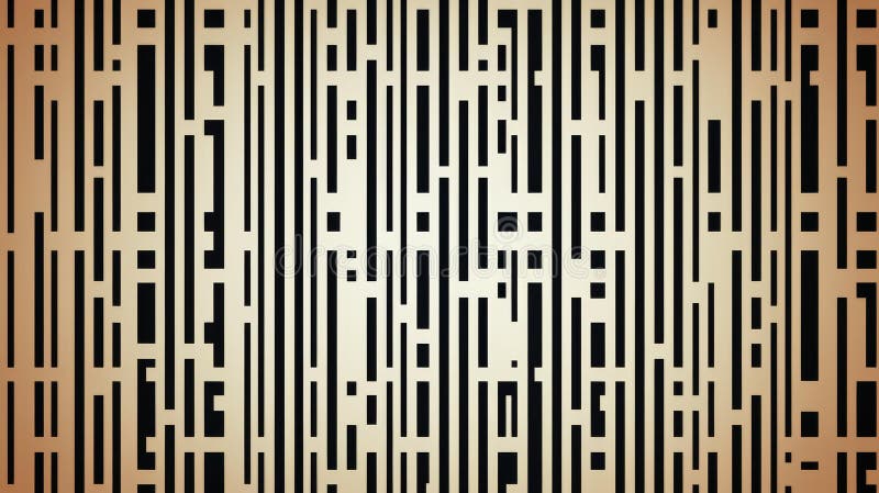 Sleek Barcode Scanlines Pattern in Minimalist Flat Design with Clean ...