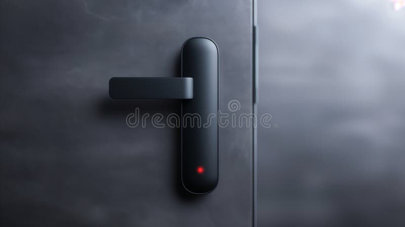 A Sleek Biometric Smart Home Lock with Fingerprint Entry on a Modern ... A Sleek Biometric Smart Home Lock with Fingerprint Entry on a Modern ...