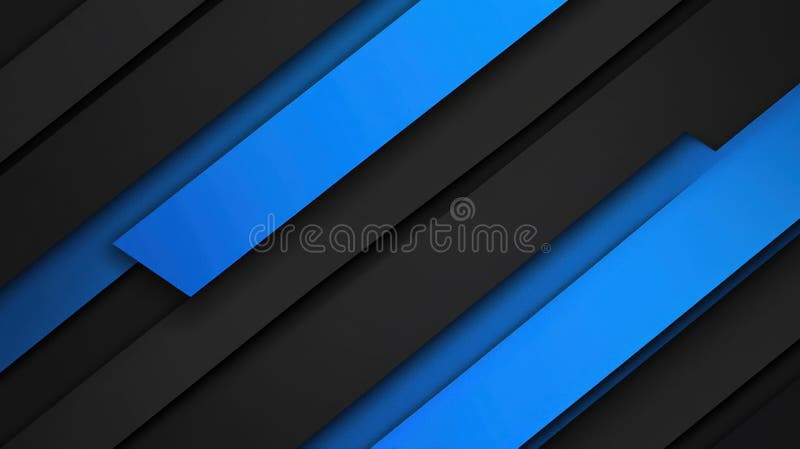 A Sleek Black and Blue Abstract Header Featuring Diagonal Lines ...