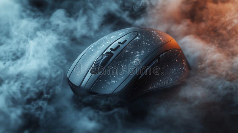Sleek Black Computer Mouse Creates Striking Visual Stock Photos - Free ...