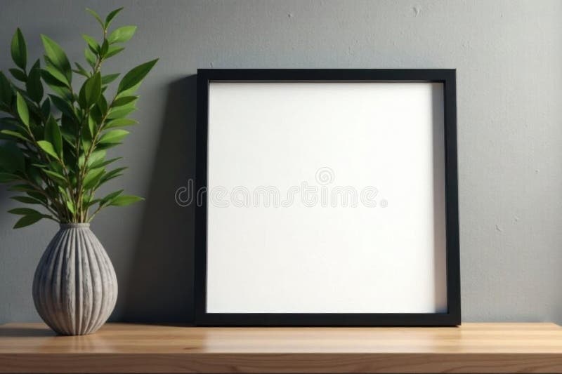 Sleek Black Frame, Crisp White Mat, Minimalist Design , Black, Mount ...