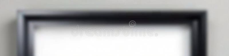 Sleek Black Frame, Crisp White Mount, Ready for Artwork, Object, Border ...