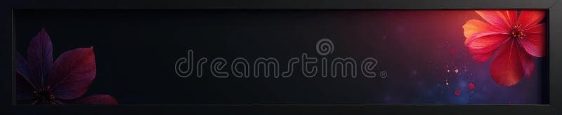 Sleek Black Frame, Minimalist Design on Black Backdrop , Silhouette ...