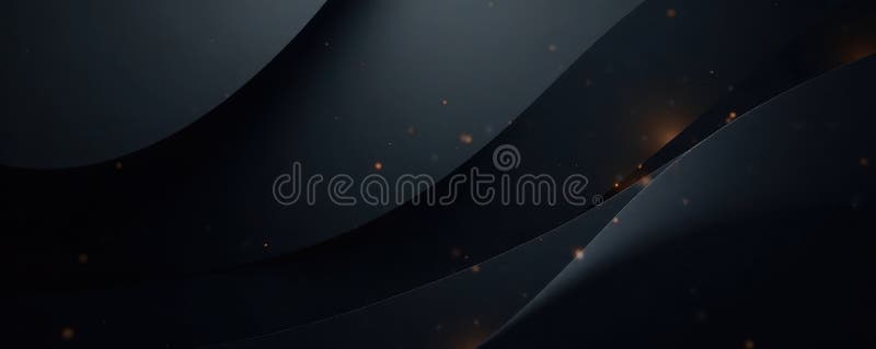 Sleek Black Gradient, Subtle Light Bleed Modern, Abstract, Dark ...