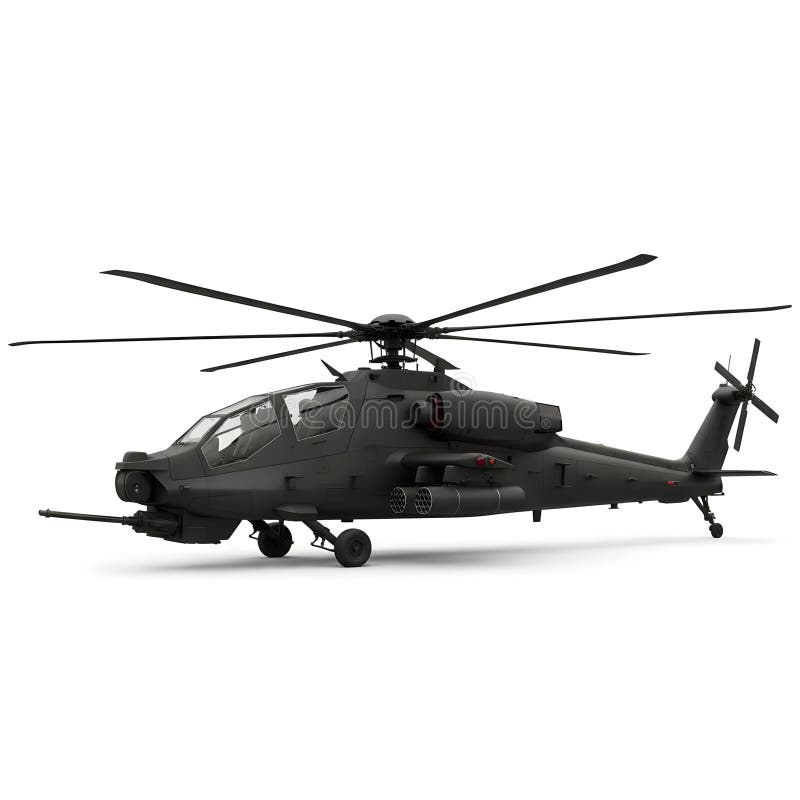 Sleek Modern Black Military Helicopter Stock Photos - Free & Royalty ...