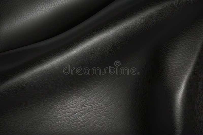 Sleek Black Leather Texture for Modern Web Design. Stock Illustration ...