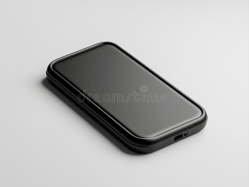 Sleek Black Portable Battery Pack with Compact Design, Perfect for ...