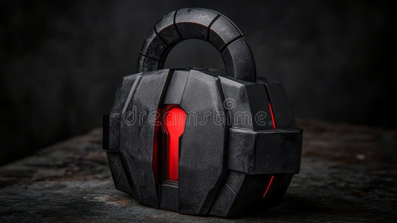 Sleek Black and Red Gaming Mouse with Illuminated Red Light Enhance ...