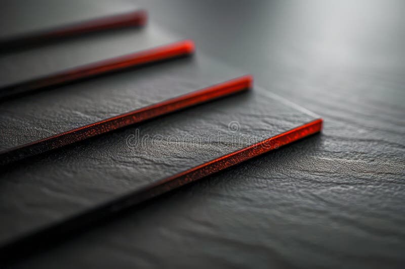 Sleek Black Surface with Smooth Matte Finish, Minimalist Design for ...