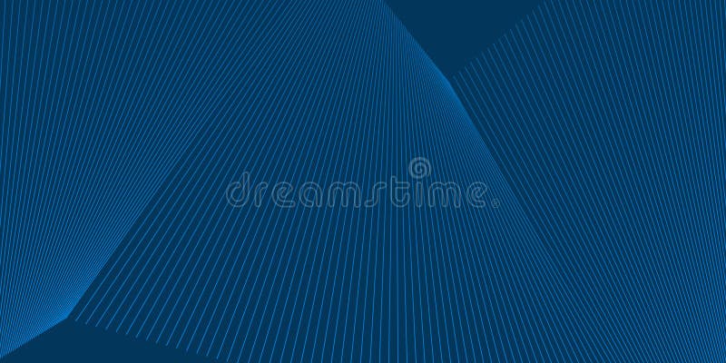 A Sleek Blue Abstract Background with Converging Lines and Smooth ...