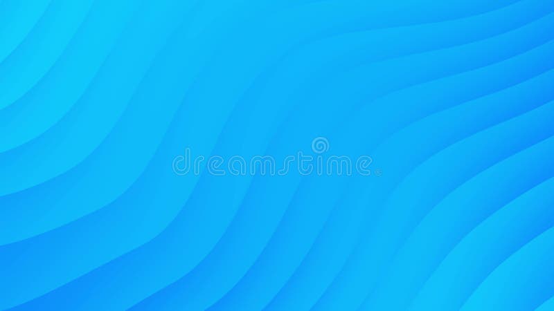 Sleek Blue Gradient Abstract Wavy Pattern Loop Animation. Stock Footage ...