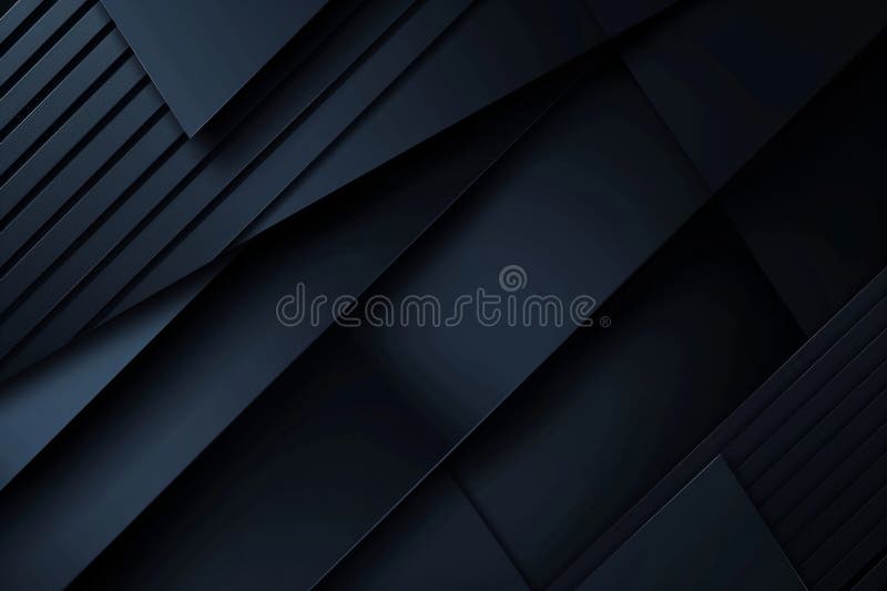 Sleek Blue Noir Abstract: Modern Abstract Backdrop with a Minimal Color ...