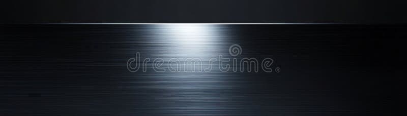 Elegant Brushed Black Metal Background with Soft Highlights for Modern ...