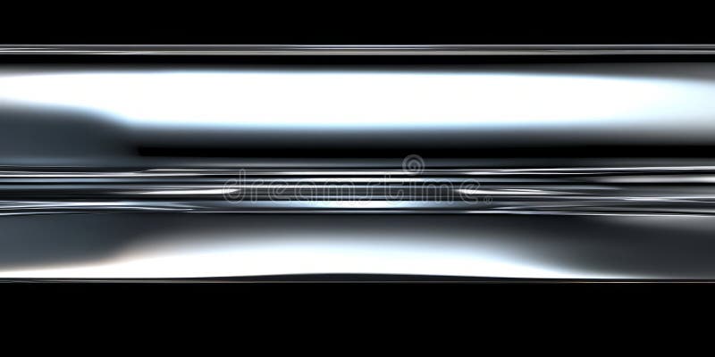 Sleek Chrome Background with Reflective Highlights and Smooth Texture ...