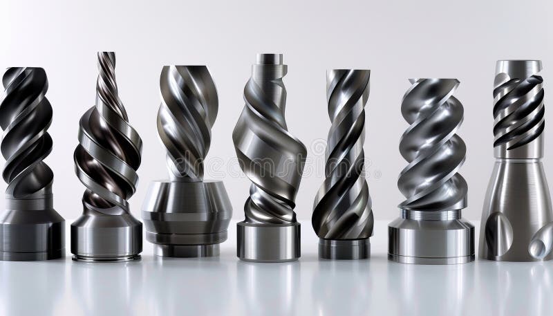 Sleek Cnc Milling and Drilling Tools in Sintered Carbide Engineering ...